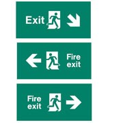 Emergency Light Stickers > Fire Safety Signs