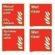 Fireman and Riser Signs > Fire Equipment Signs