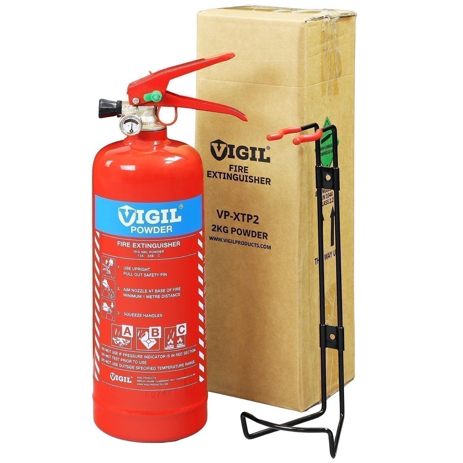 2kg Powder Fire Extinguisher - Fire Protection Online > Dry Powder Fire ...