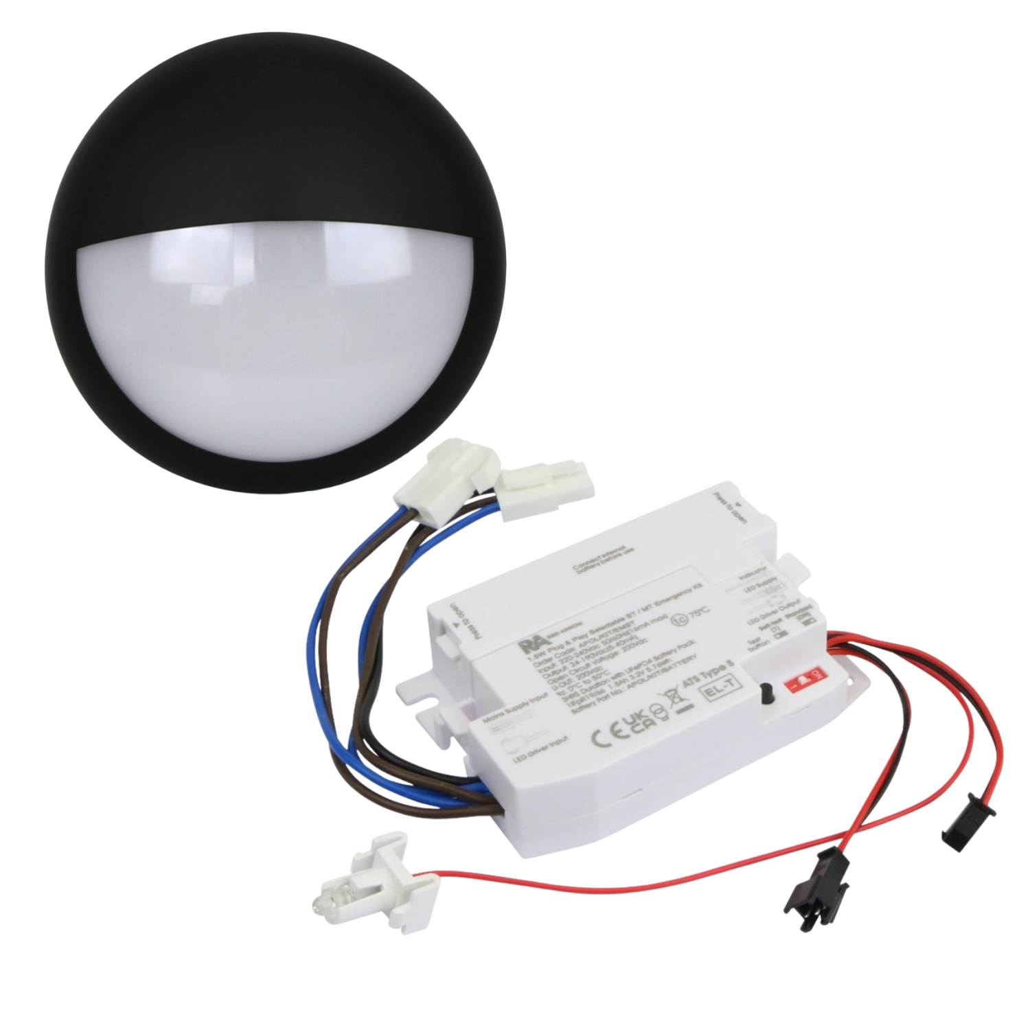 Round Bulkhead Light | Indoor & Outdoor > Emergency Lighting