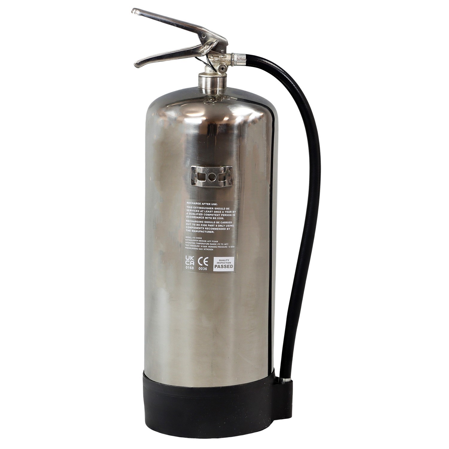 Chrome Foam 9 Litre Fire Extinguisher - Fire Protection Online > Chrome ...