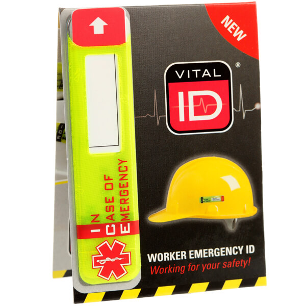 Hard Hat ID Tags With Data Window > PPE Accessories