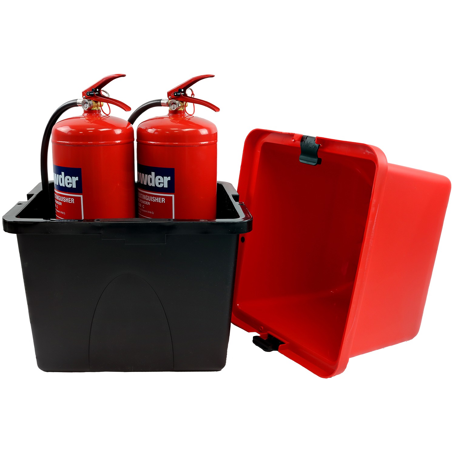 Caravan Park Extinguisher Box | Caravan Fire Extinguisher Storage Box ...