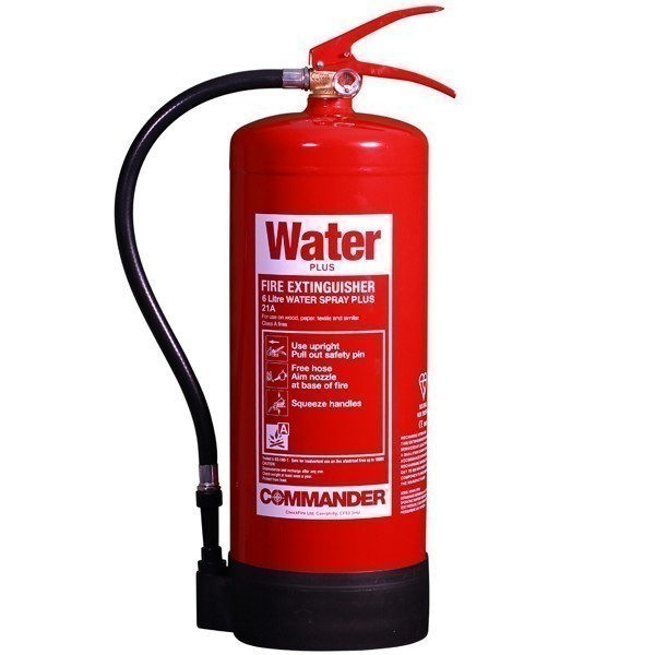 6 Litre Water Spray Extinguisher - Fire Protection Online