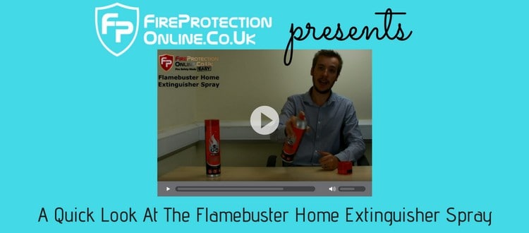 A Quick Look At The Flamebuster Home Extinguisher Spray - Fire Safety ...