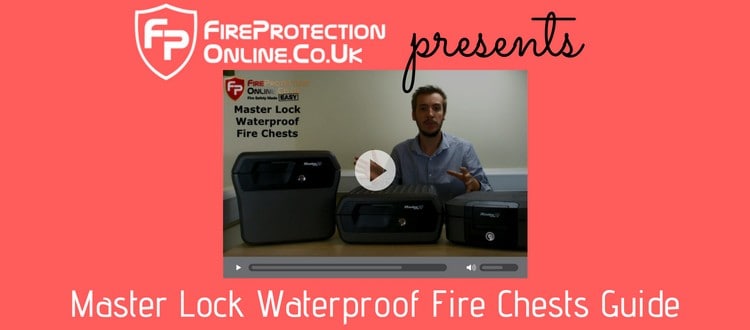 Master Lock Waterproof Fire Chests Guide - Fire Safety Information
